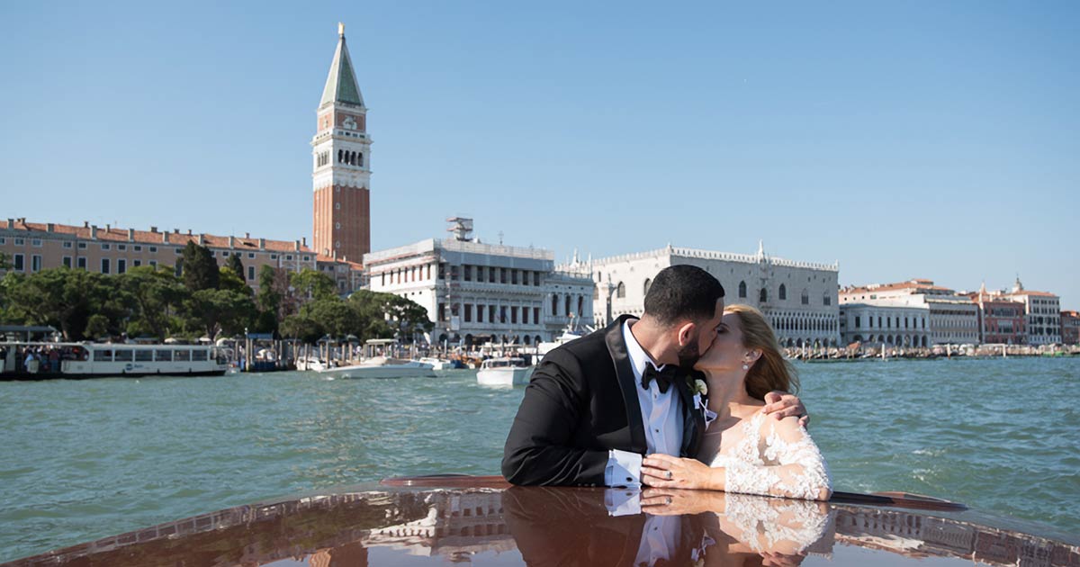 Dreamy scenary for a protestant wedding in Venice