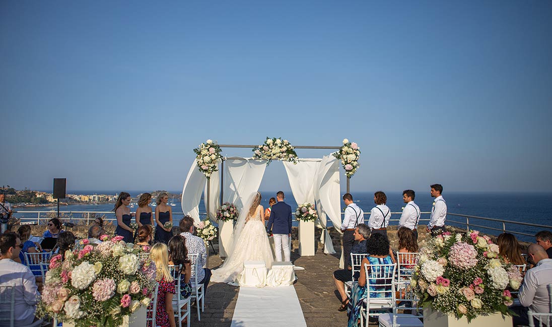 Wedding in Sicily | Seaside wedding in Sicily Southern Italy